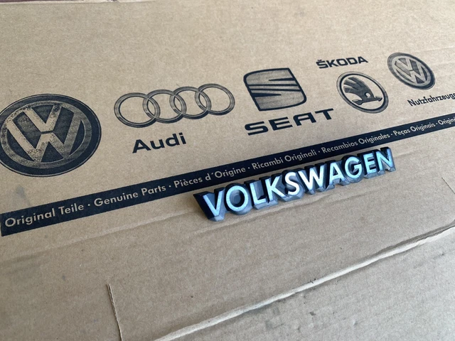 VW GOLF GTI mk2 Rear Badge Emblem 321853685C GENUINE 1984 stamped Mk1 ...