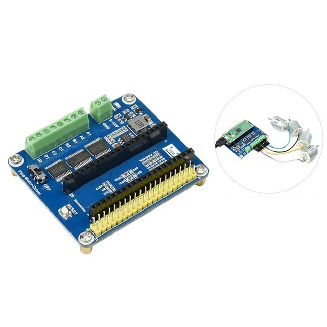 MOTOR DRIVER MODULE 4Channel Drive Expansion Board PCA9685 Chip I2C ...