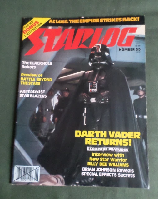 STARLOG MAG-#35 -JUNE 1980-Darth Vader Returns-Dee Williams-Empire ...