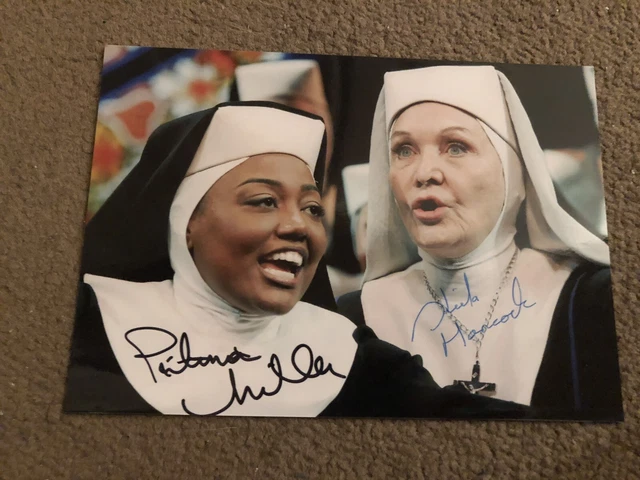 SHEILA HANCOCK & PATINA MILLER (SISTER ACT) PRESIGNED PHOTO- 7x5” £1.50 ...