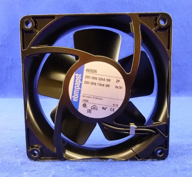 EBMPAPST FAN AXIAL Fan 4650N/ 230V/ 50/ 60Hz/ 18W/ New $48.49 - PicClick CA