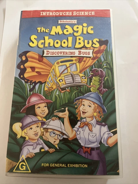 THE MAGIC SCHOOL Bus Discovering Bugs VHS Movie Video Cassette Tape $22 ...