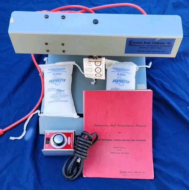 RARE CROSSMAN ARMS Company Model 211 Targer Trap Systems Pellet Trap ...