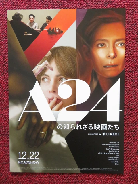 A24 MOVIE COLLECTION Japanese Chirashi (B5) Poster Tilda Swinton ...