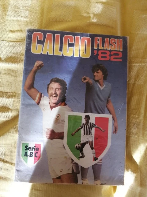 RARO ALBUM, CALCIO FLASH 82- ED.FLASH, completo di tutte le figurine. EUR 59,99 - PicClick IT