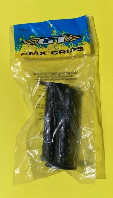 NOS GENUINE GT BMX "Camshaft" Grips Vintage Old Mid School BMX $65.00 ...