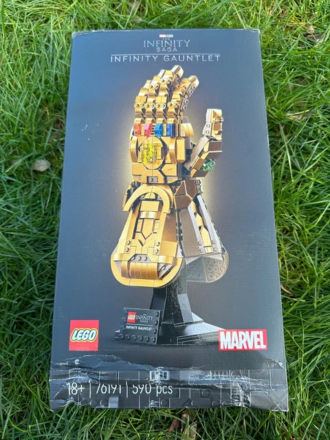 GENUINE LEGO 76191 Lego Marvel Infinity Gauntlet Set Collectible Thanos ...