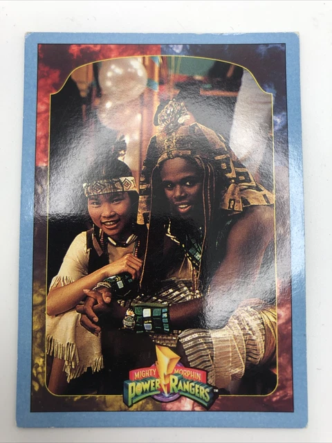 1994 MIGHTY MORPHIN Power Rangers / Zack & Trini / Série 2 / #89 ...