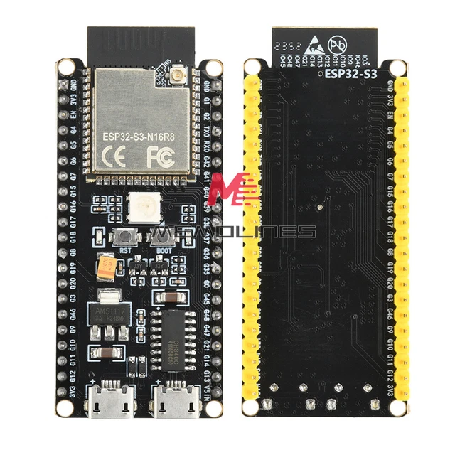 ESP32-S3 DUAL TYPE-C Development Board WIFI Bluetooth ESP32-DevKitC-1 ...