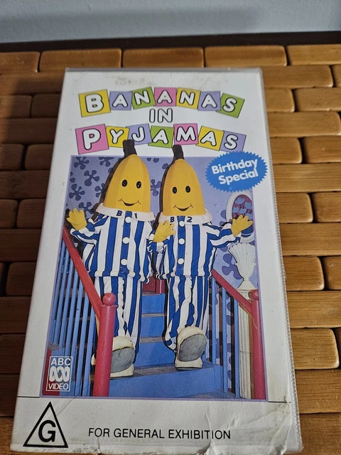 BANANA'S IN PYJAMAS Birthday Special VHS Tape 1992 $25.00 - PicClick AU