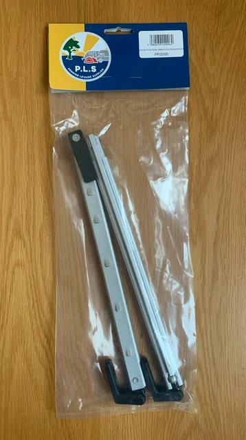 POLYPLASTIC WINDOW AUTO Stay Lever Lock 300mm Caravan Motorhome Pair ...