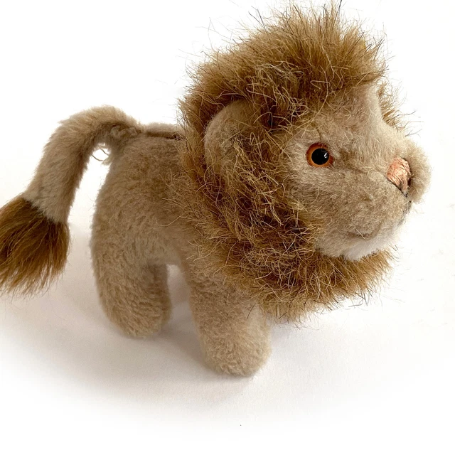 ALTER STEIFF LÖWE Leo Steifftier 1980 Knopf im Ohr vintage gepflegt ...