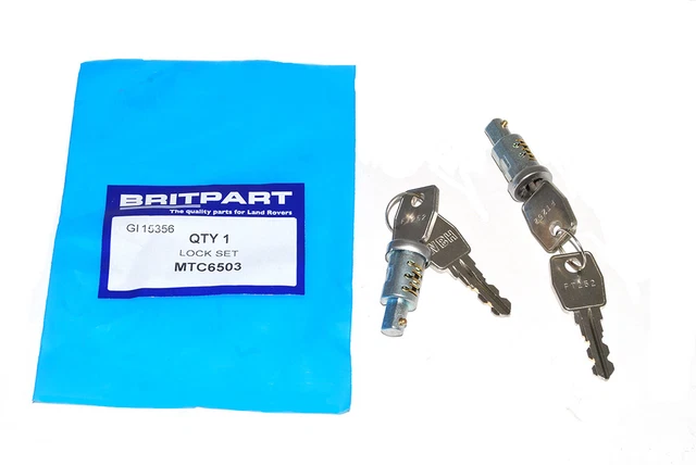 LAND ROVER DEFENDER Replacement Door Lock & Key Set of 4 MTC6505 £16.45 ...