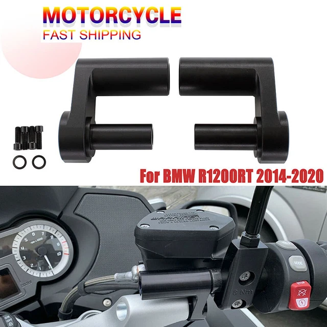 FOR BMW R1200RT R1250RT 1-5/8" Handlebar Riser Kit Grip Move Mount ...
