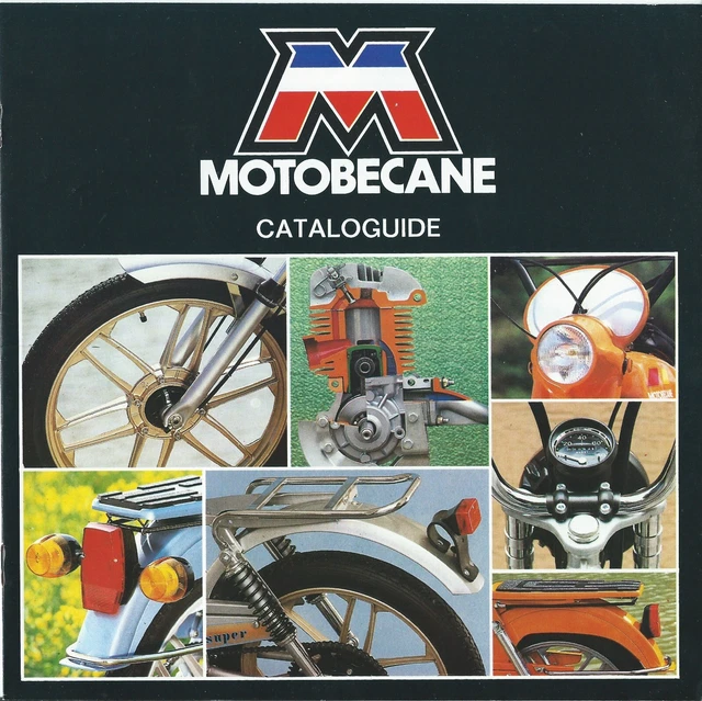 MOTOBECANE. PEUGEOT CYCLOMOTEURS et vélos Lot de 7 prospectus brochure ...