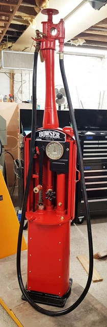 RESTORED VINTAGE BOWSER "Red Sentry" 1920's? Petrol Pump £1,950.00 ...