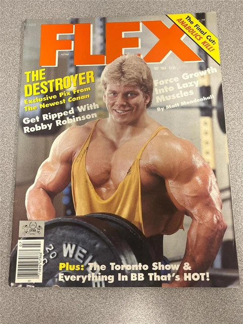FLEX BODYBUILDING MUSCLE magazine MATT MENDENHALL/Arnold Schwarzenegger ...