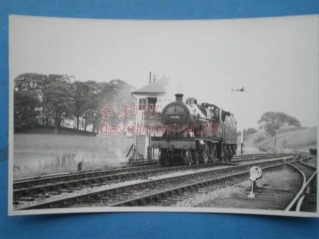 PHOTO LMS Fowler Compound 4-4-0 Loco 41102 £2.50 - PicClick UK