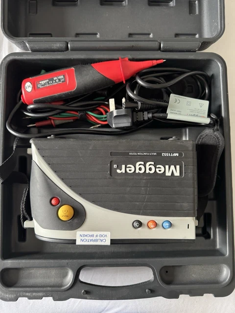 MEGGER MFT 1552 Multifunction Tester, Calibrated April 2025. £333.12 ...