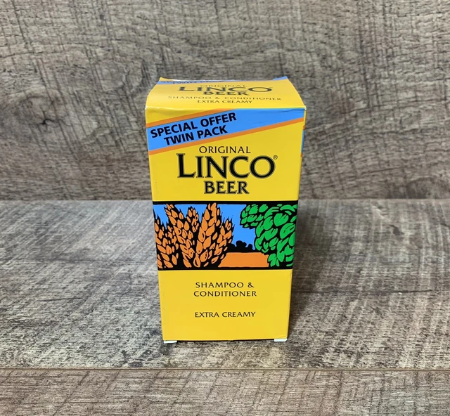 ORIGINAL LINCO BEER Shampoo & Conditioner Extra Creamy NEW OLD STOCK X6 ...
