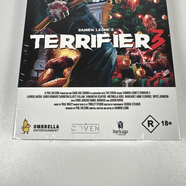 TERRIFIER 3 BUNDLE VHS With Art The Clown Brick Set & Art’s Christmas ...