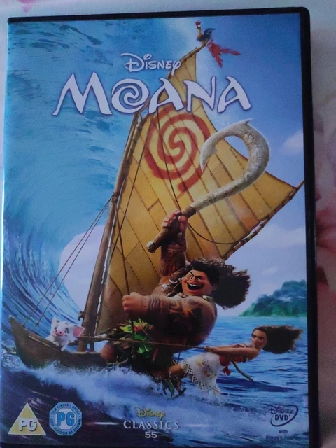 MOANA DVD - Disney classic no. 55 vgc £0.99 - PicClick UK