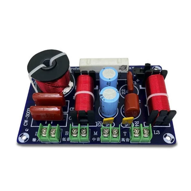 3 WAYS CROSSOVERS Audio Filter Frequency Divider DIY Hi-Fi Audio Module ...