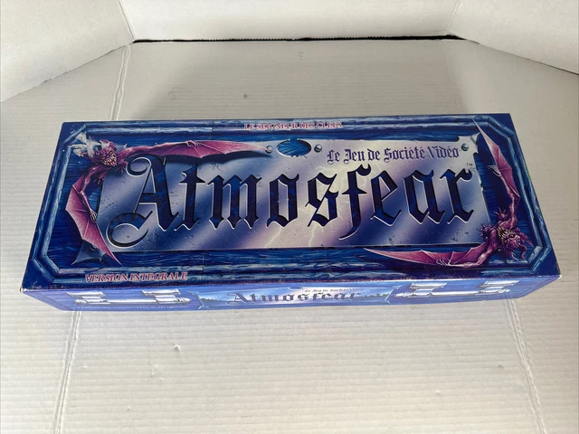 NIGHTMARE THE VIDEO Board Game Atmosfear VHS VCR Cassette Tape ...