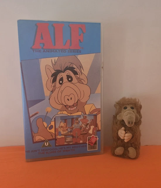 VINTAGE 80S Alf Alien TV Show Plush Clip On Hugger Toy & rare cartoon ...