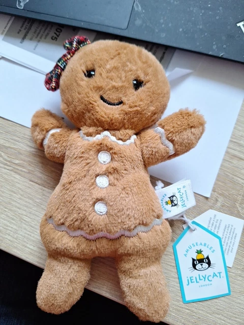 JELLYCAT I AM Jolly Gingerbread Ruby £14.99 - PicClick UK