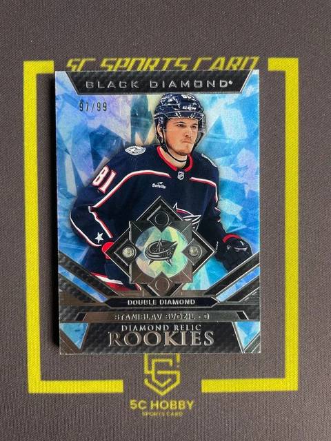 2023-24 UPPER DECK Black Diamond Rookie Double Diamond /99 Stanislav ...