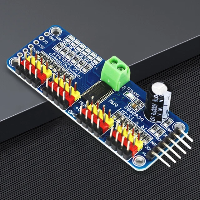 PCA9685 SHIELD MODULE I2C Interface Module Board PWM/Servo Driver ...
