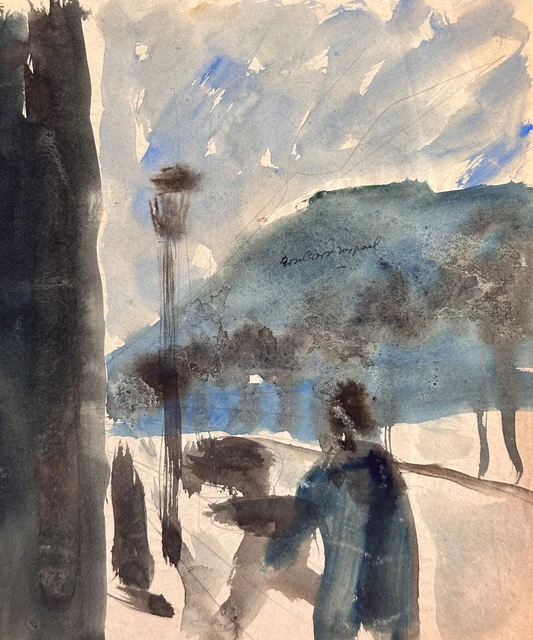 BEAU DESSIN JEAN Terles Boulevard Raspail PARISIAN BOULEVARD ART STREET ...
