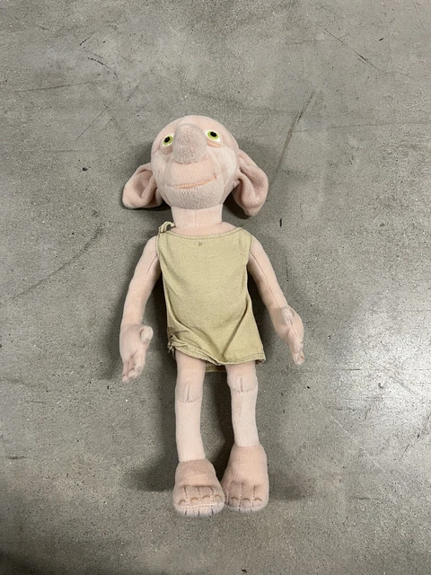 HARRY POTTER THE Noble Collection Dobby Plush Poseable Toy Doll 12" EUC ...