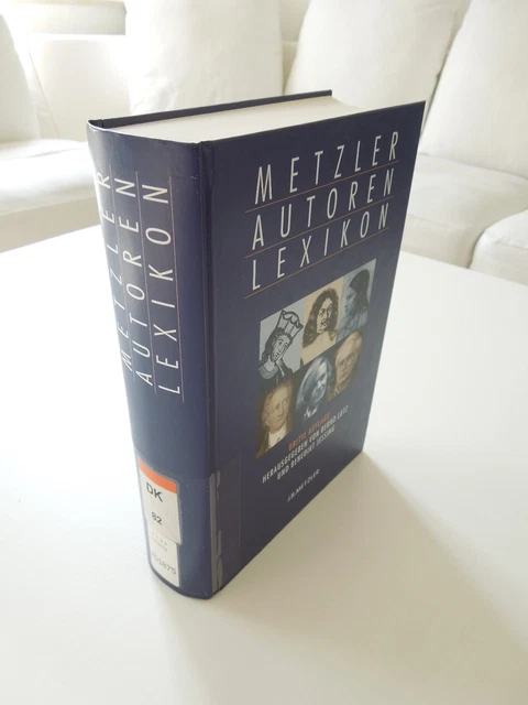 METZLER AUTOREN LEXIKON - Deutschsprachige Dichter und Schriftsteller ...