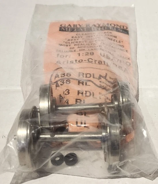 GRAY RAYMOND G SCALE Metal Wheels A36 $85.57 - PicClick AU