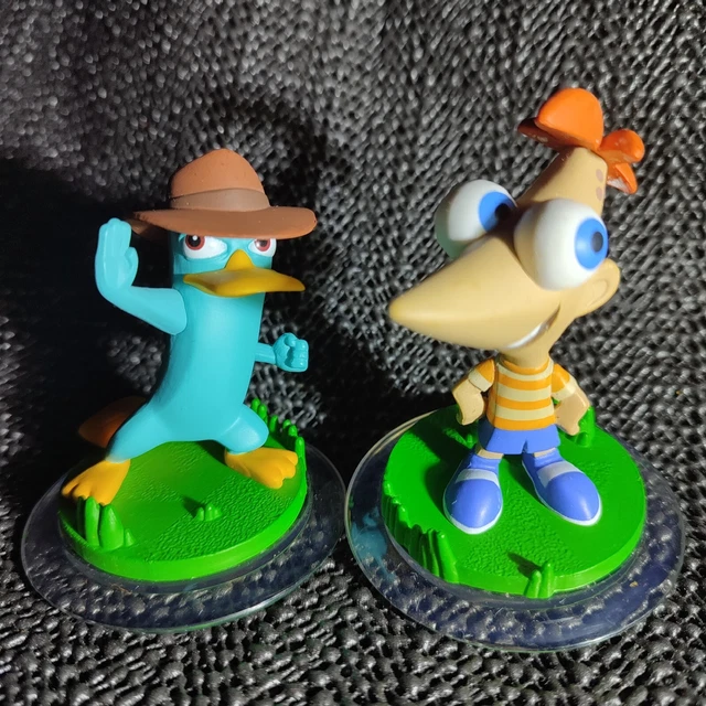 PHINEAS AND FERB Agent P Perry The Platypus Figures Disney Infinity ...