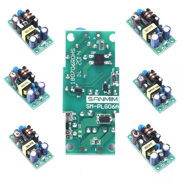AC-DC 3V 5V 9V 12V 15V 24V Isolated Switching Power Supply Module Board ...