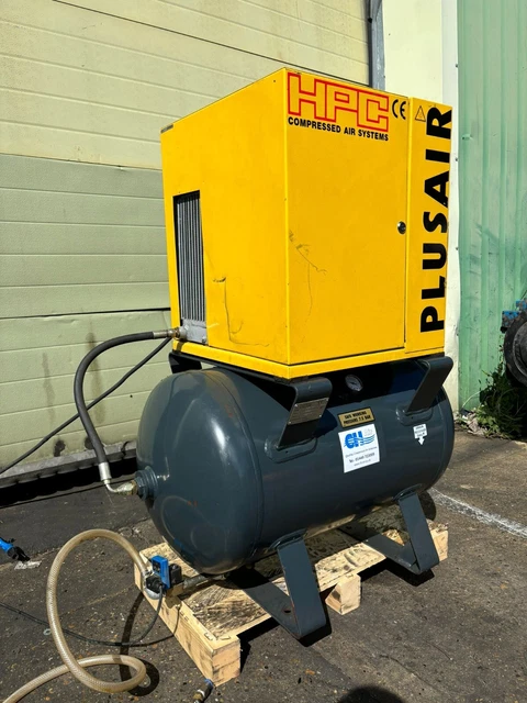 HPC KAESER SX6 Receiver Mounted Rotary Screw Compressor, 4.0Kw, 7.5Bar ...