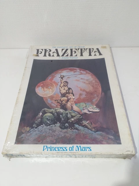 PUZZLE FRANK FRAZETTA Princess of Mars 551 pièces neuf sous blister ...