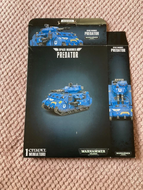 WARHAMMER 40K SPACE Marine Predator Tank. Painted. £1.20 - PicClick UK