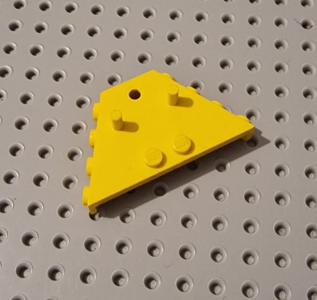 LEGO END PIECE tipper tipper trough with pin yellow 3145 P4 $2.47 ...