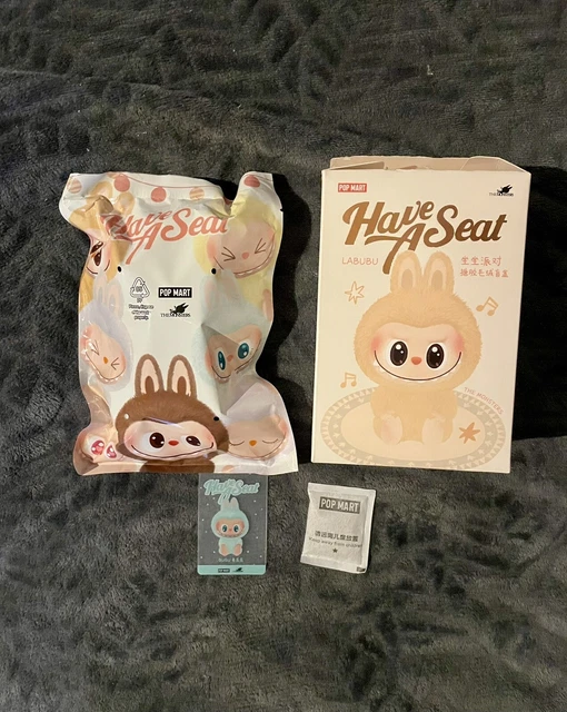 AUTHENTIC POP MART LABUBU The Monsters Have A Seat Vinyl Plush - QUQU Sealed Bag EUR 25,00 ...