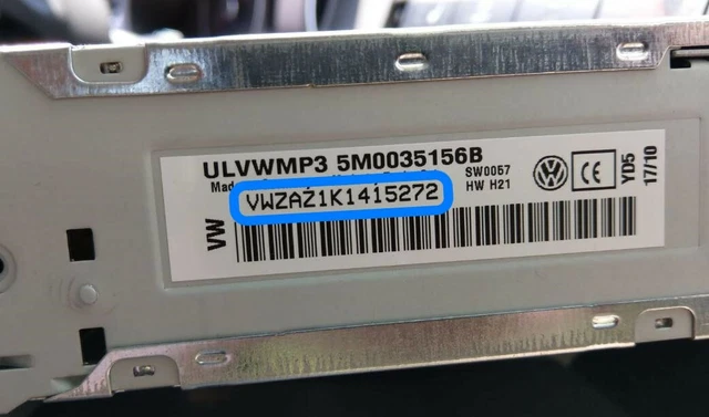 VW RADIO CODE - Volksvagen Anti Theft Radio Pin Code Input - RADIO ...