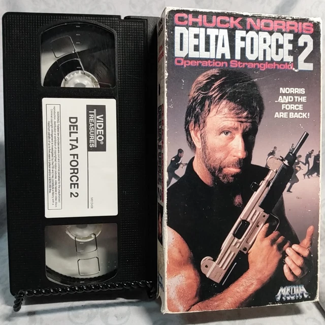 DELTA FORCE 2 (VHS, 1990) Chuck Norris, John P. Ryan, Billy Drago £4.76 ...