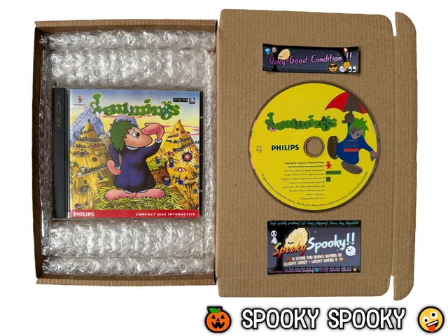 LEMMINGS PHILIPS CDI - PAL VGC CIB - High Quality Packing - Tracked £19 ...