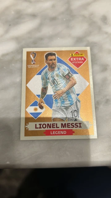 PANINI FIFA WORLD Cup Qatar 2022 Lionel Messi Legend Extra Sticker BRONZE £16.00 - PicClick UK