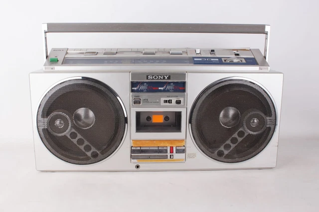 SONY CFS-77 L Ghettoblaster Stereo Radio Cassette Recorder Vintage ...