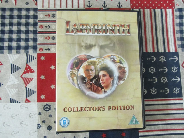 LABYRINTH (COLLECTOR'S EDITION) Film Starring David Bowie Dvd Region 2 ...