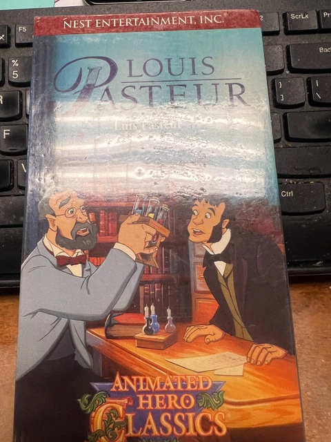 LOUIS PASTEUR ANIMATED Hero Classics Video VHS £11.03 - PicClick UK